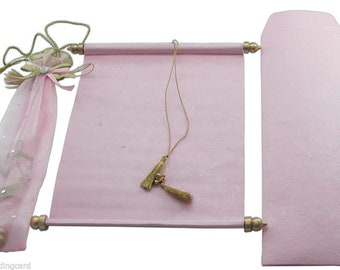 Invitation Scroll Card Birthday Party Invitations Personalized | Etsy