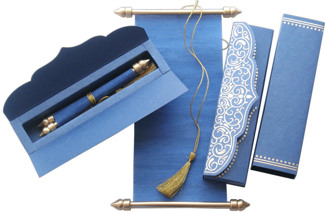 Scroll Wedding Invitation,wedding Engagement Party Invitations Cards ...