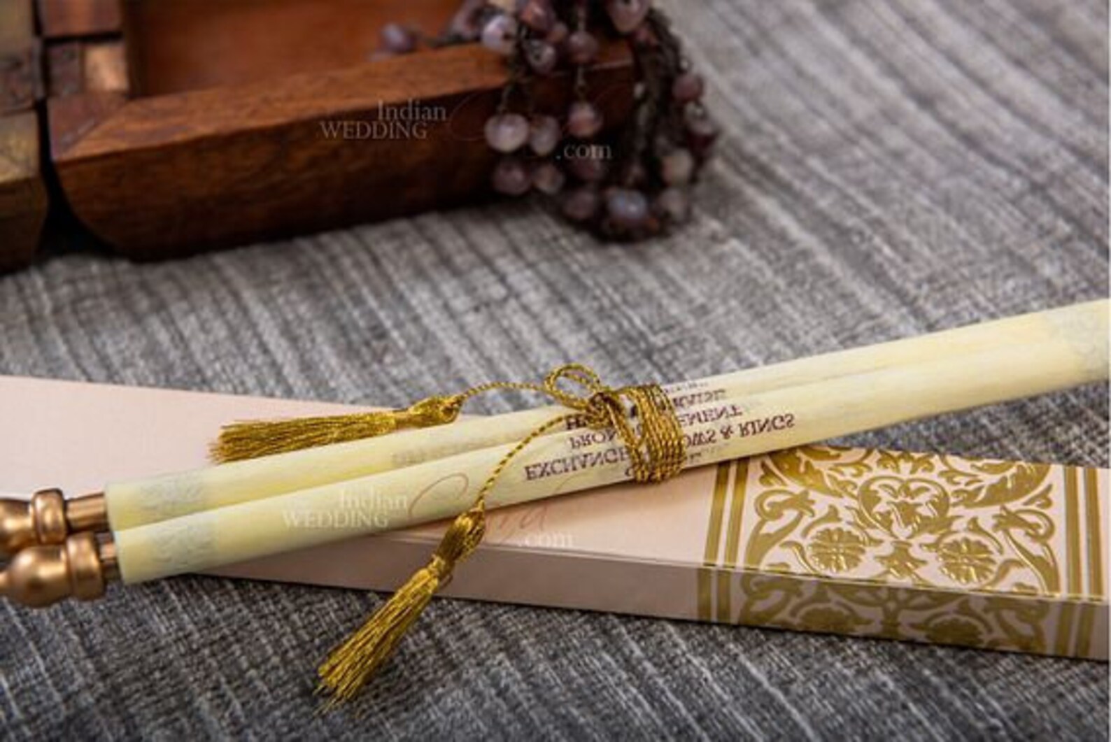 Scroll Wedding Invitations - Etsy