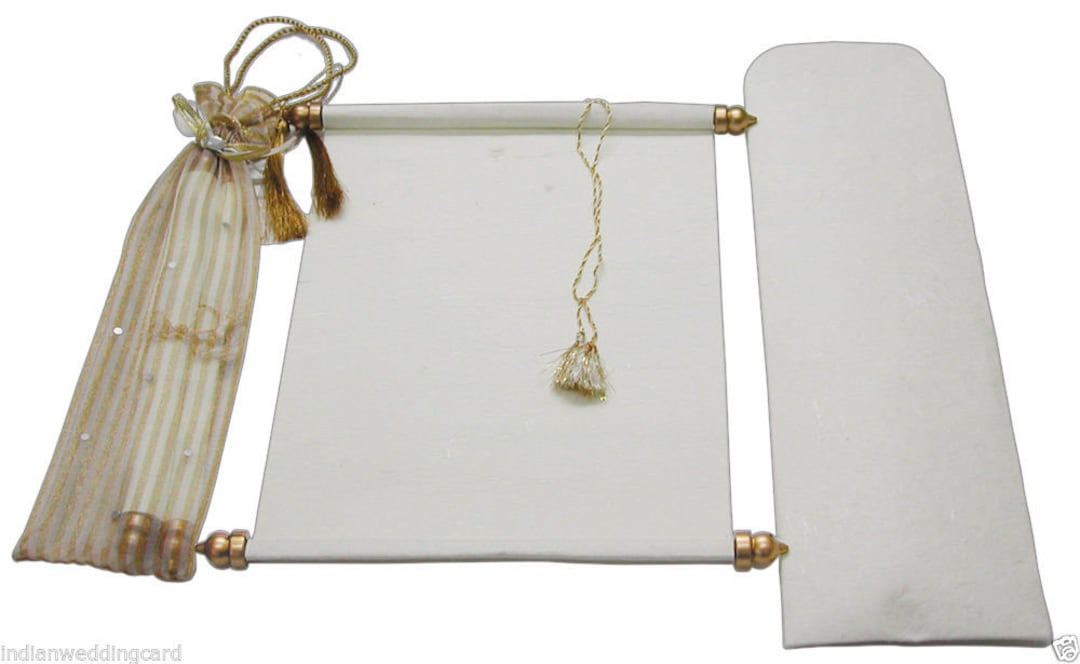 Wedding Invitations Scroll Cards Kits With Box S Special Occasion Theme ...