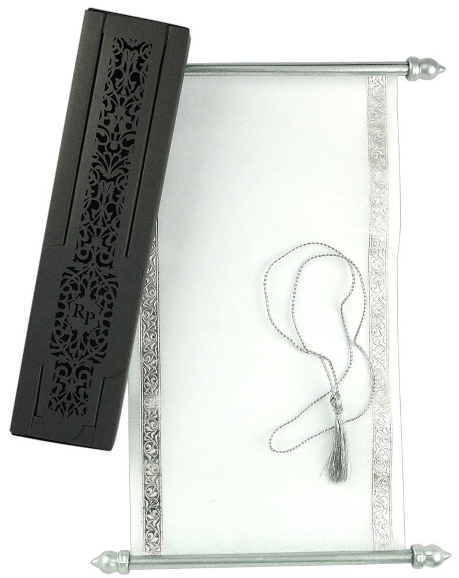 Unique Scroll Wedding Invitation in Laser Cut - Etsy