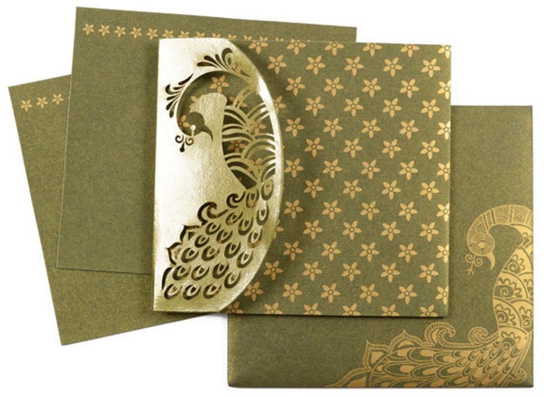 Wedding Laser Cut Style Invitation Card Cards Birthday Bridal - Etsy