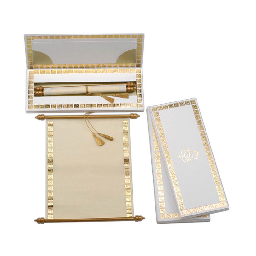 Scroll Card Wedding Engagement Party Invitations,bridal Shower Birthday ...