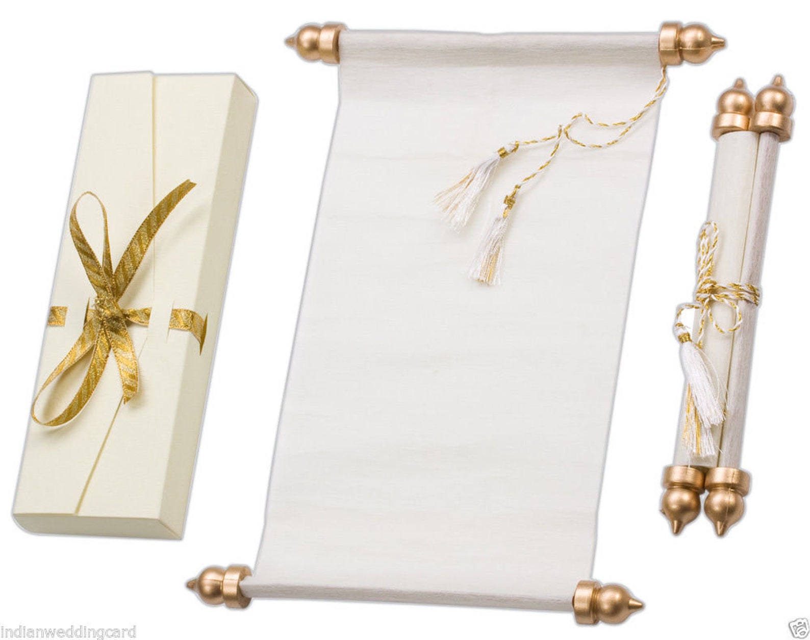 Scroll Wedding Invitation,scroll Card,anniversary Engagement Party ...