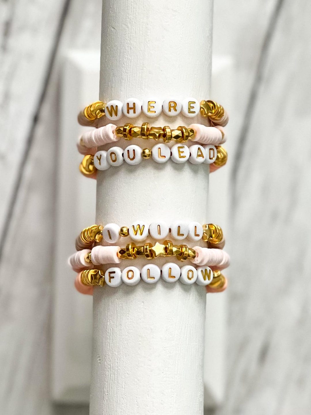 Where You Lead Bracelets, I Will Follow Bracelets, Stars Hallow Jewelry ...