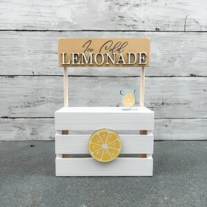 Lemonade Stand, Lemonade Tiered Tray, Lemon Decor, Mini Lemonade Stand ...