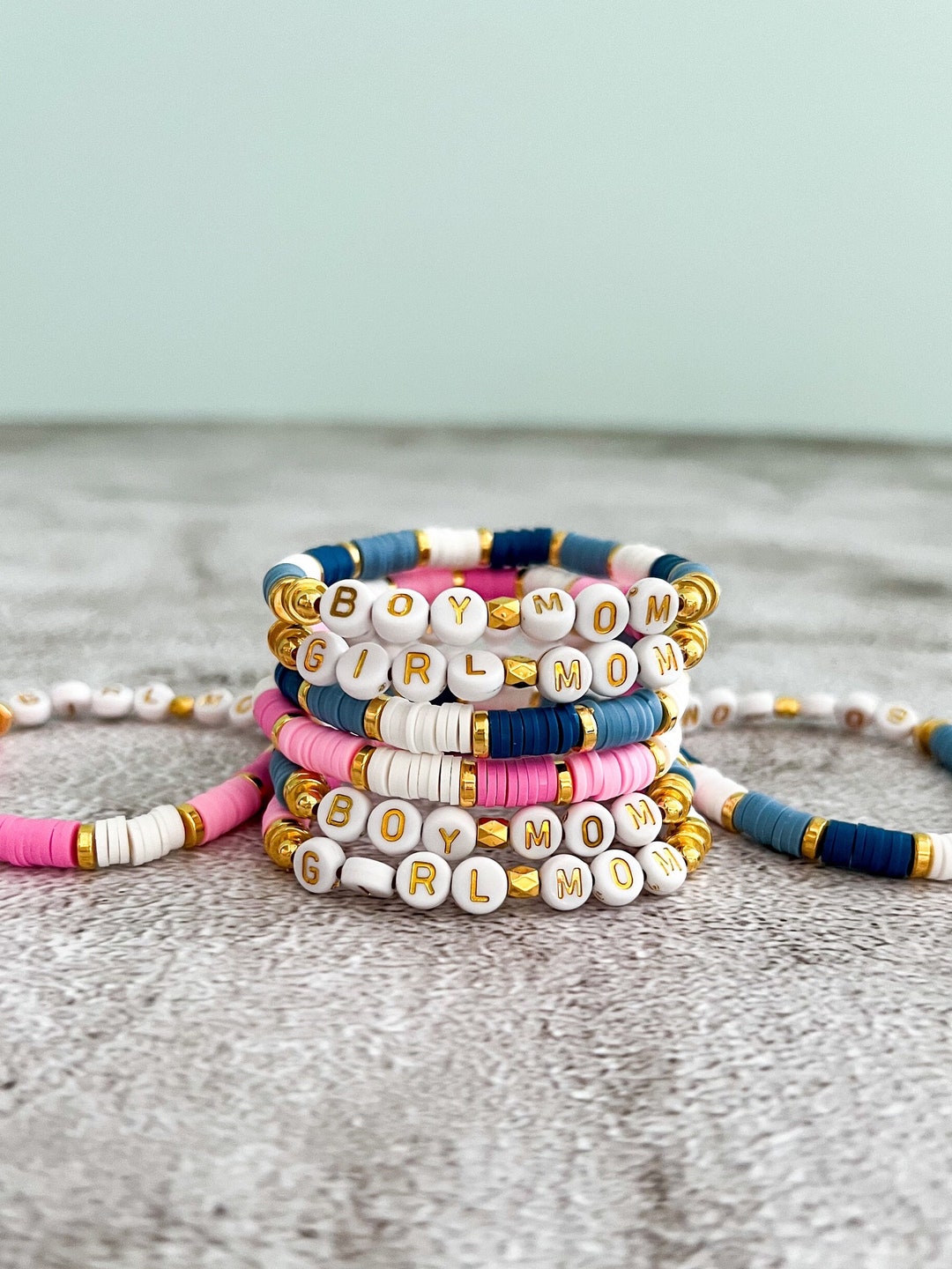 Girl Mom Bracelet, Boy Mom Bracelet, Girl Mom Jewelry, Gifts for Mom ...