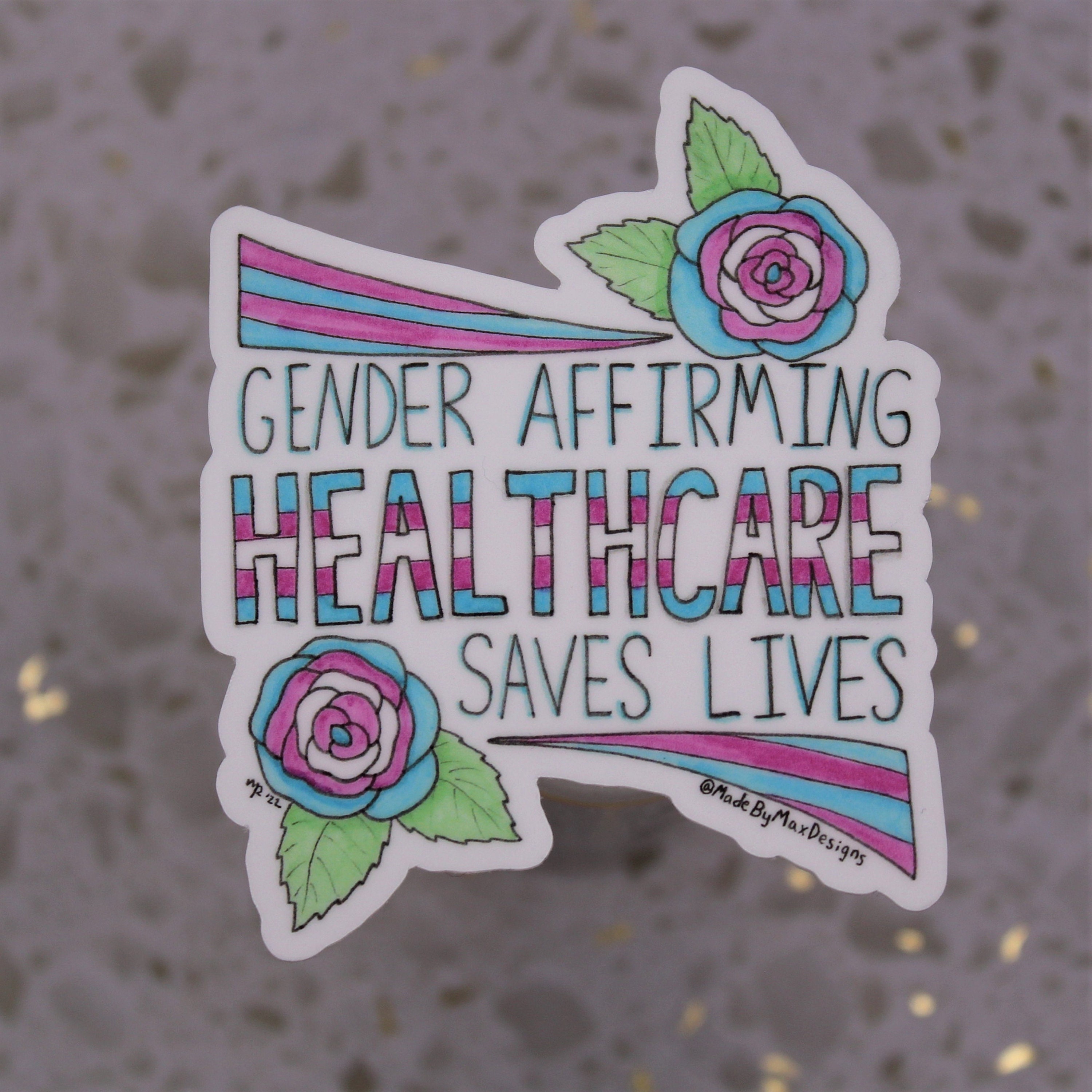 Trans Healthcare Saves Lives Die Cut Waterproof Vinyl - Etsy