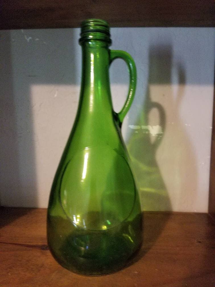 1970s Spanada 1.5 L Wine bottle. No cap no label. | Etsy