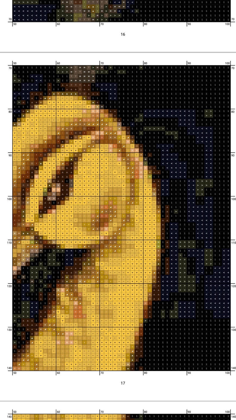 Maxi Large Saze Peacocks Goldytapestry/ Embroidery Pattern for - Etsy