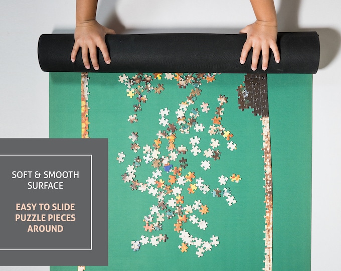 Jigsaw Puzzle Roll Mat Premium Puzzle Storage Mat Mousepad Material ...