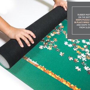 Jigsaw Puzzle Roll Mat Premium Puzzle Storage Mat Mousepad Material ...