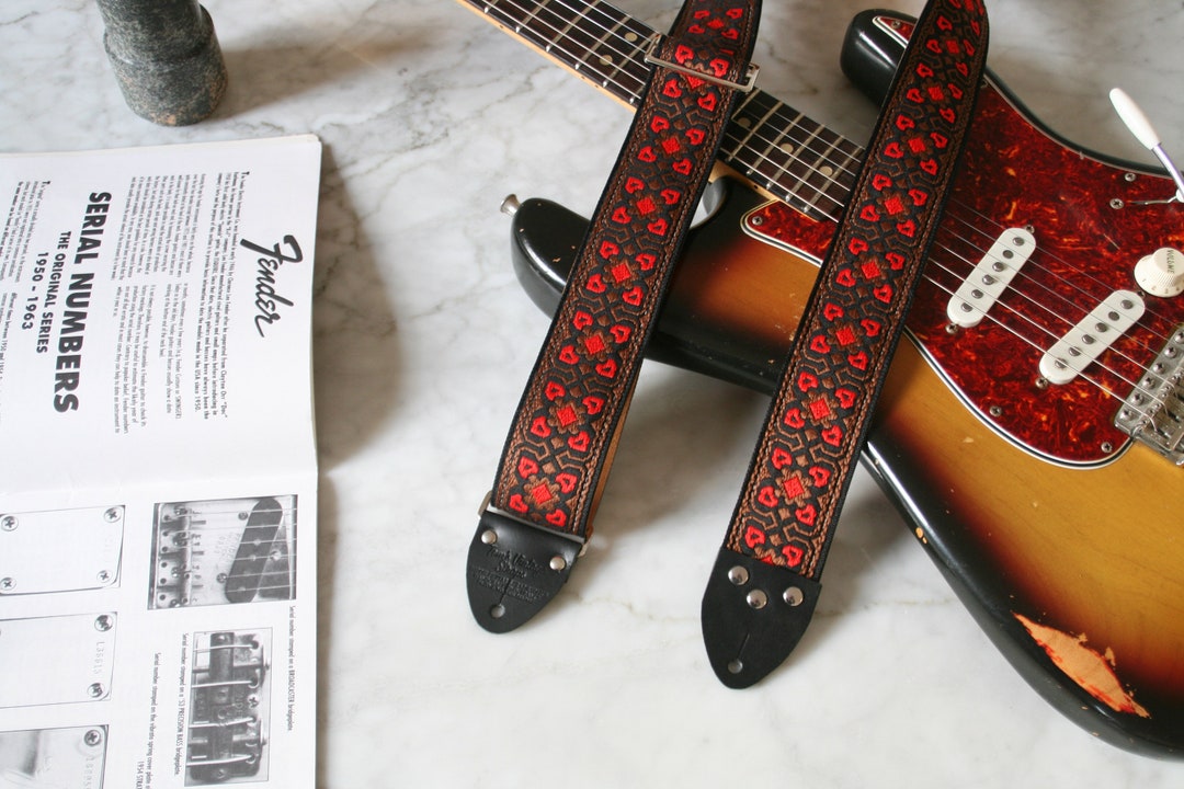 Vintage 60s Ruby 'fillmore' Hippie Guitar - Camera - Bag Strap - Etsy