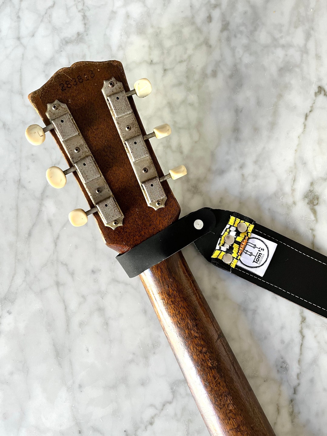Headstock Tie Adapter Strap "tom's Vintage Straps" - Etsy