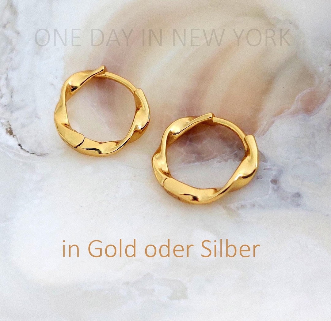 10 Mm Mini Hoop Earring in Gold or Silver: as Helix, Tragus, Piercing ...