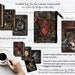 Lunatic Lenormand Deluxe Kit, Includes, Mini Size Lenormand Deck, Grand ...