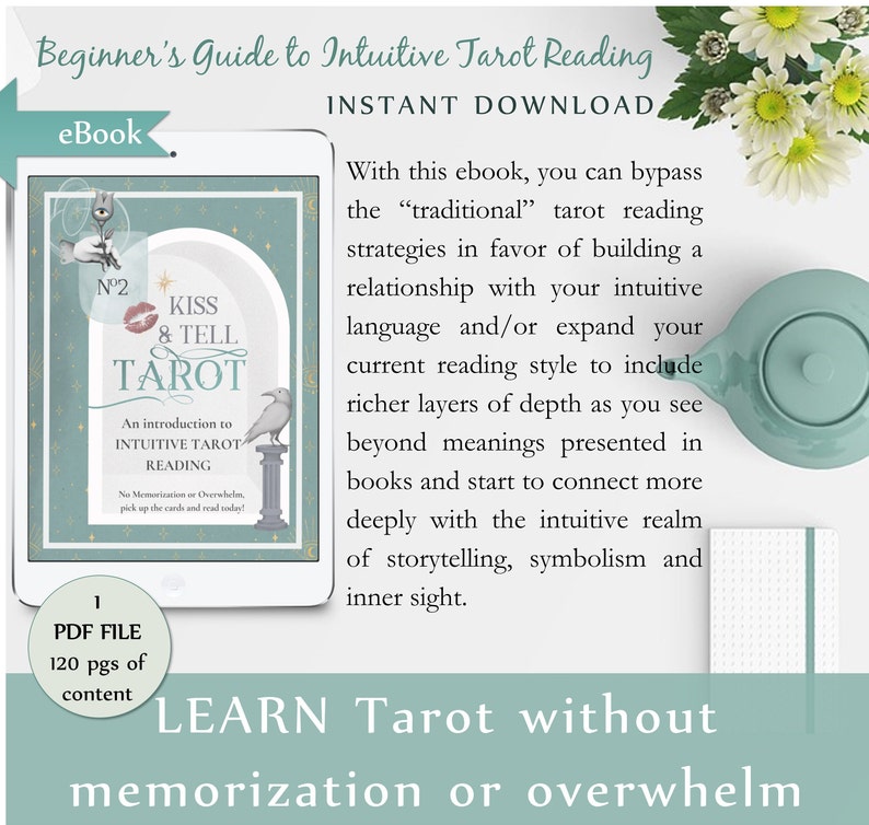 Beginners Guide to Intuitive Tarot Reading Ebook - No Memorization or ...