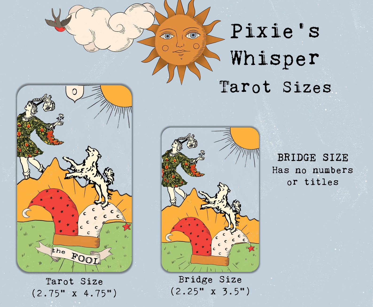 Pixie's Whisper Tarot Deck Tarot Cards Oracle Deck With - Etsy