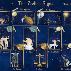 Celestial Fortune, Astrology Oracle Deck, Tarot Size Oracle Cards ...