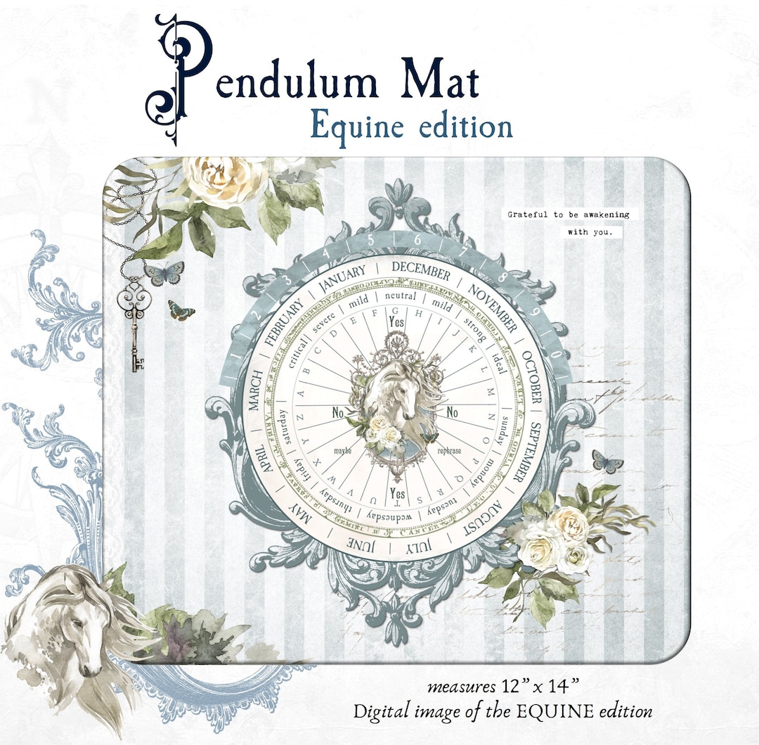 Pendulum Mat, Dowsing Mat, Divination Tool - Etsy