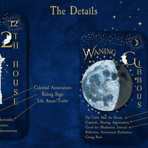 Celestial Fortune, Astrology Oracle Deck, Tarot Size Oracle Cards ...