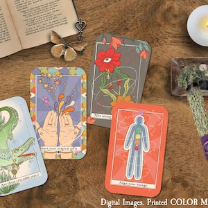 The Boho Spirit Oracle Deck, Joyful, Colorful Oracle Cards for ...