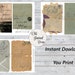 10 Pg OLD Vintage ENVELOPES Set #1 - (a4+letter Size) Printable Junk ...
