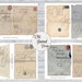 10 Pg OLD Vintage ENVELOPES Set #1 - (a4+letter Size) Printable Junk ...