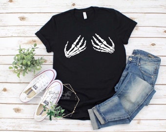 Skeleton Hand Bra - Etsy