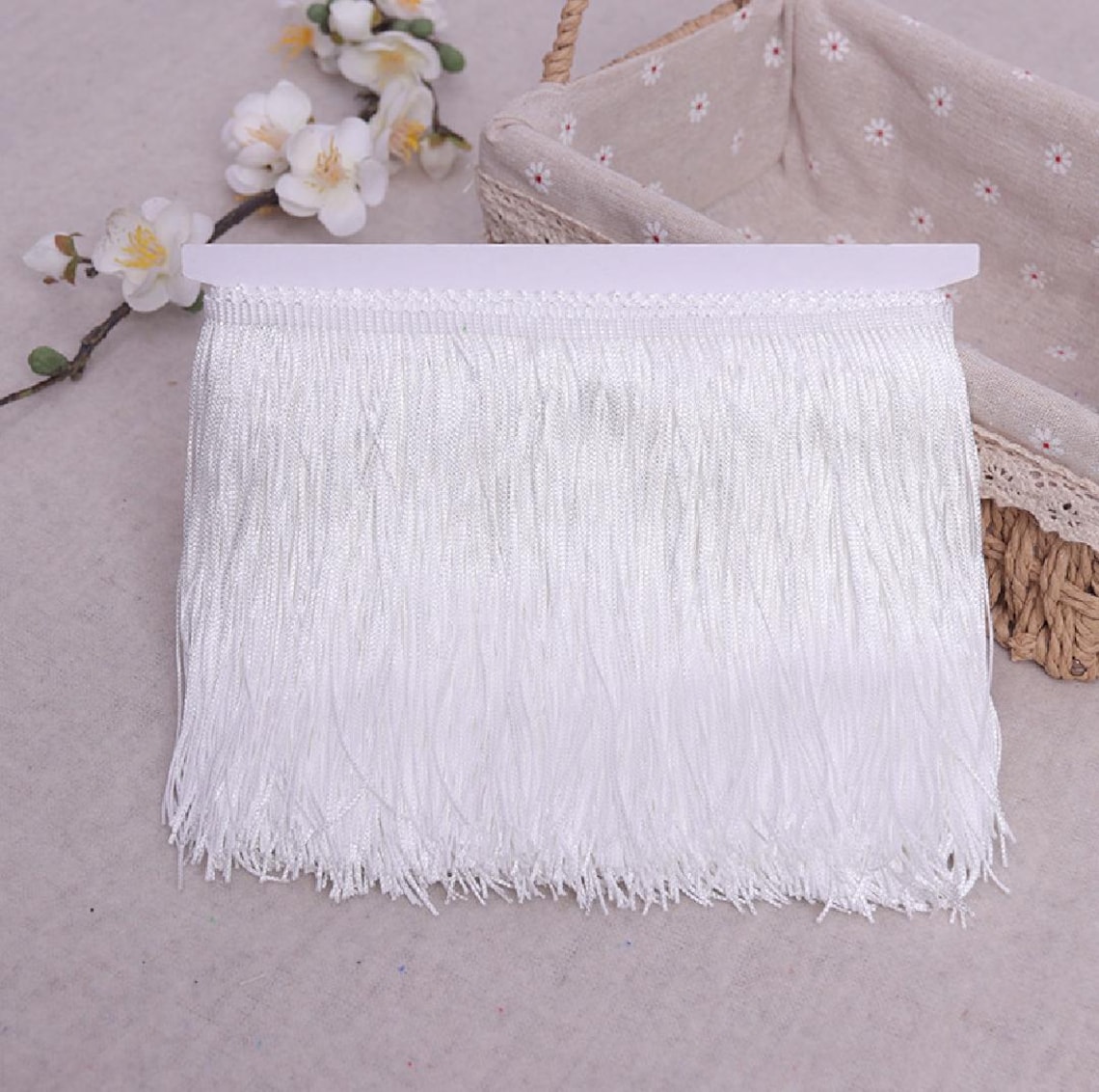 15cm Tassel Trim Fringe Edging for Crafting | Lampshade Gatsby Dress ...