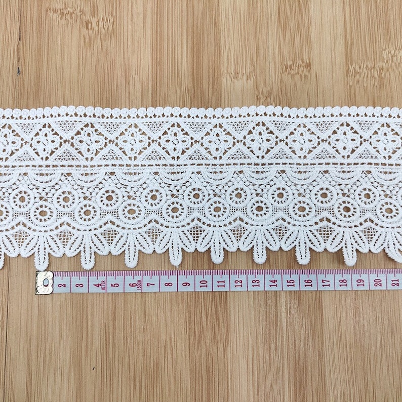 Embroidered Venise Lace Edging TRIM Sewing Craft Upholstery - Etsy