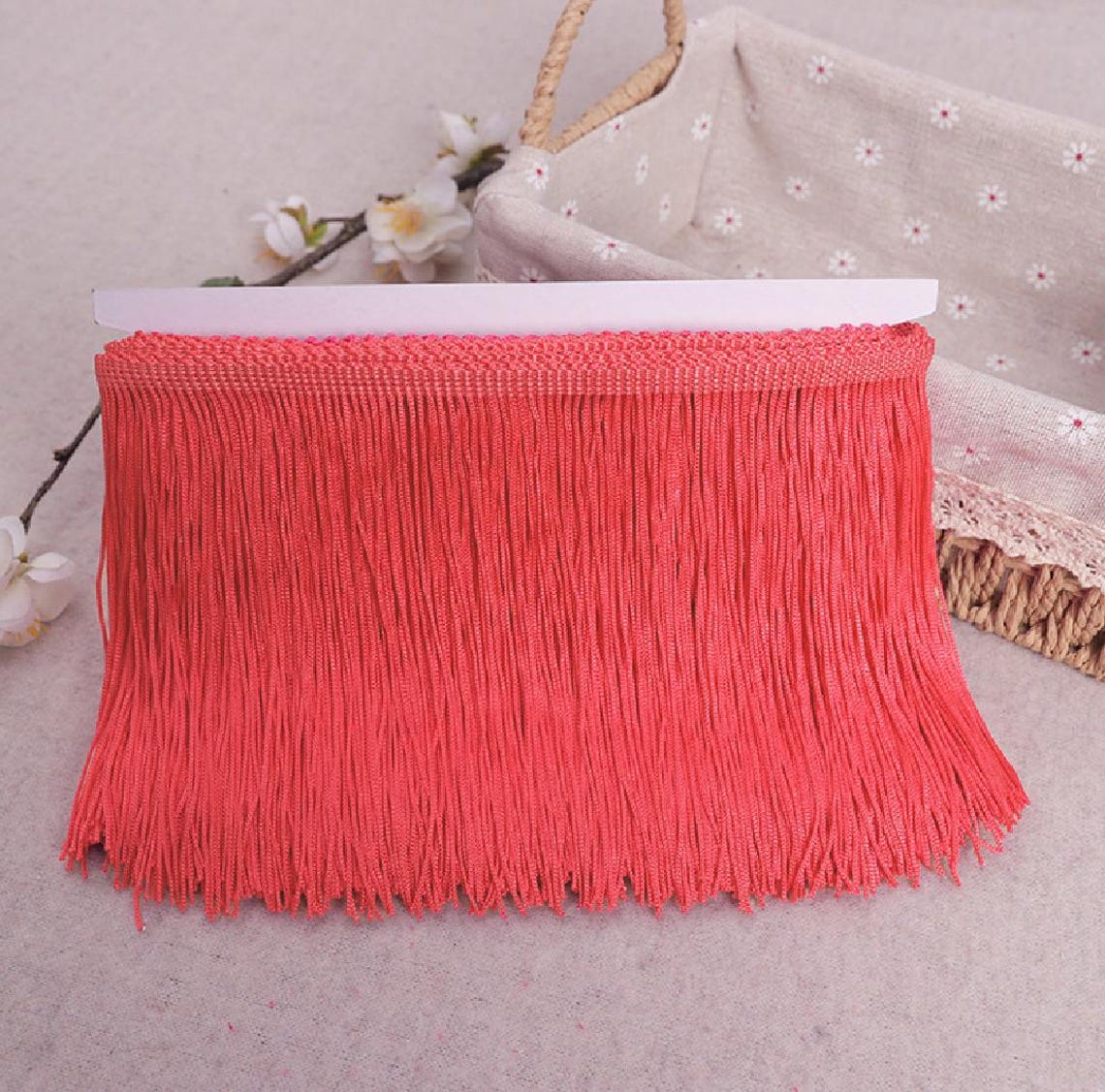 15cm Tassel Trim Fringe Edging for Crafting | Lampshade Gatsby Dress ...