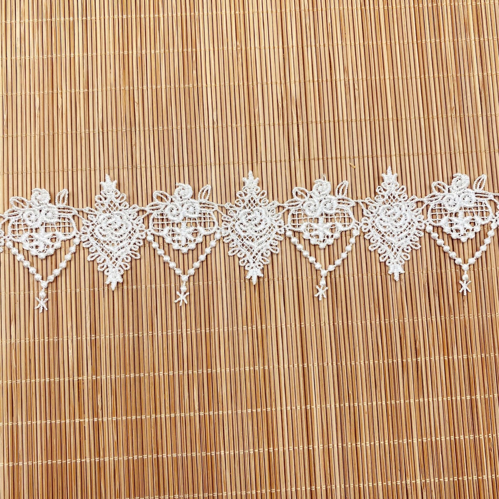 Art Deco Sophisticated Designs Embroidered LACE TRIM Sewing Ribbon ...