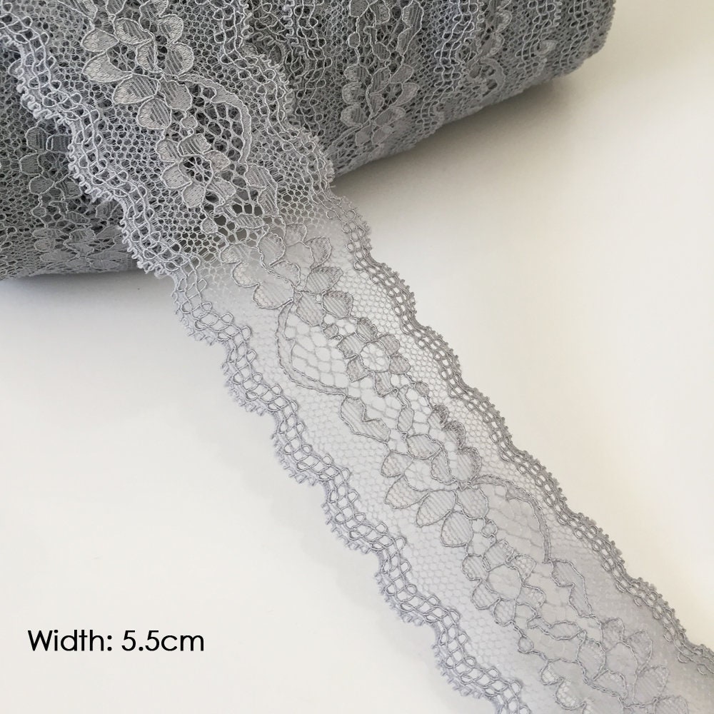 ELASTIC Stretch LACE TRIM Sewing Ribbon Craft Dress Lingerie - Etsy UK