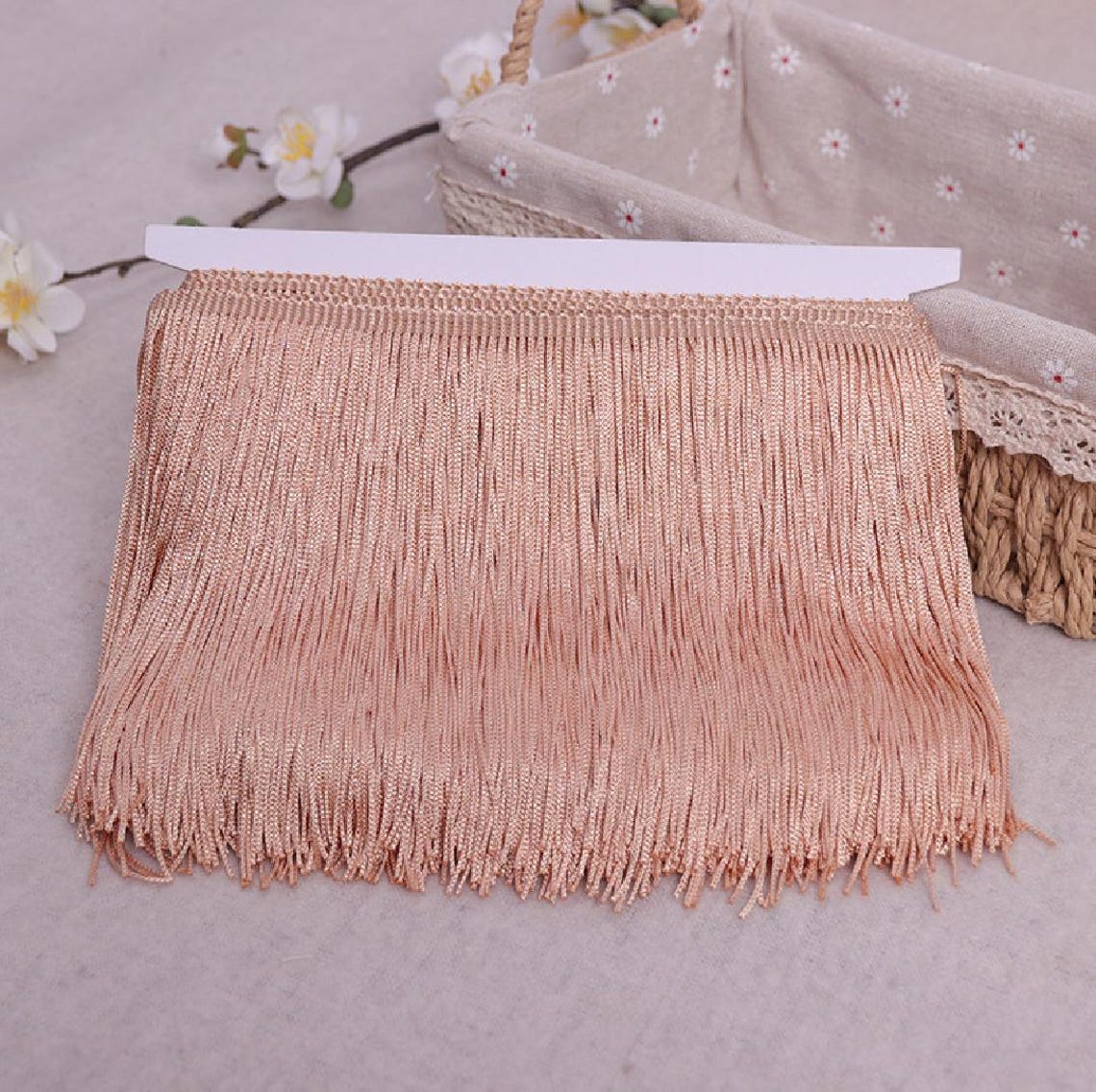 15cm Tassel Trim Fringe Edging for Crafting | Lampshade Gatsby Dress ...