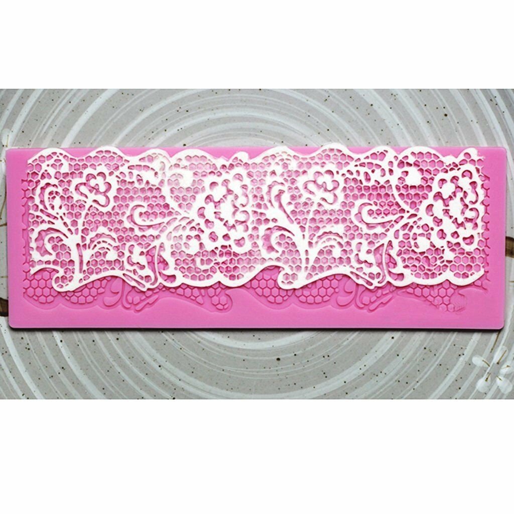 Flower Lace Silicone Fondant Icing Mould Wedding Cake Mold - Etsy Canada