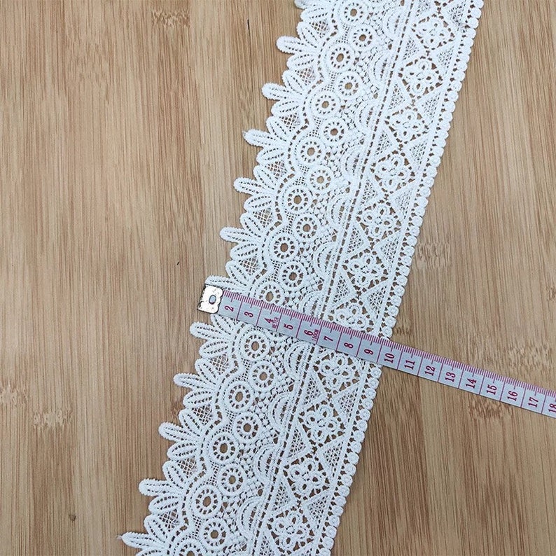 Embroidered Venise Lace Edging TRIM Sewing Craft Upholstery - Etsy