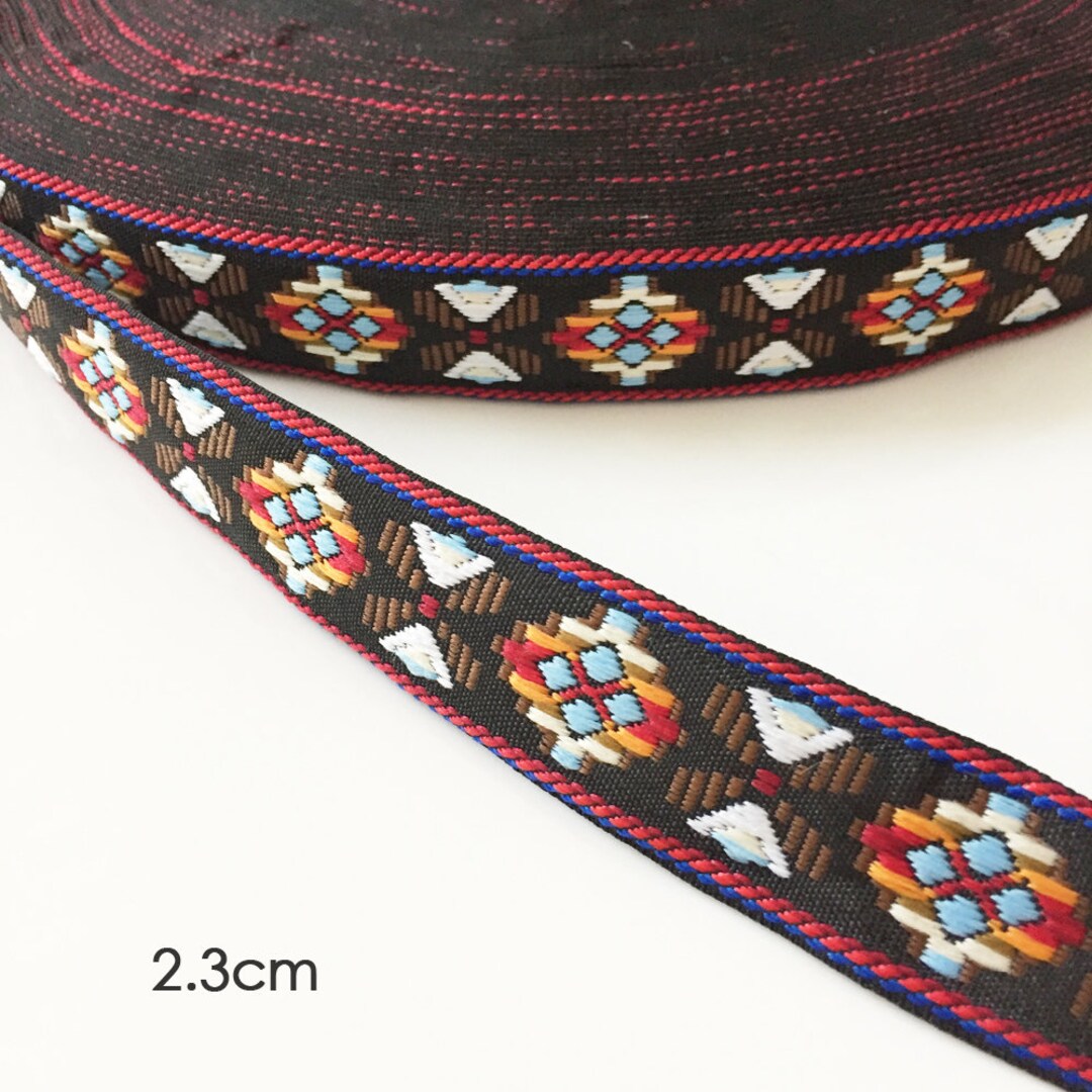 Boho Ethnic Jacquard Bohemian Trim Ribbon Braid Craft Sewing Hat ...