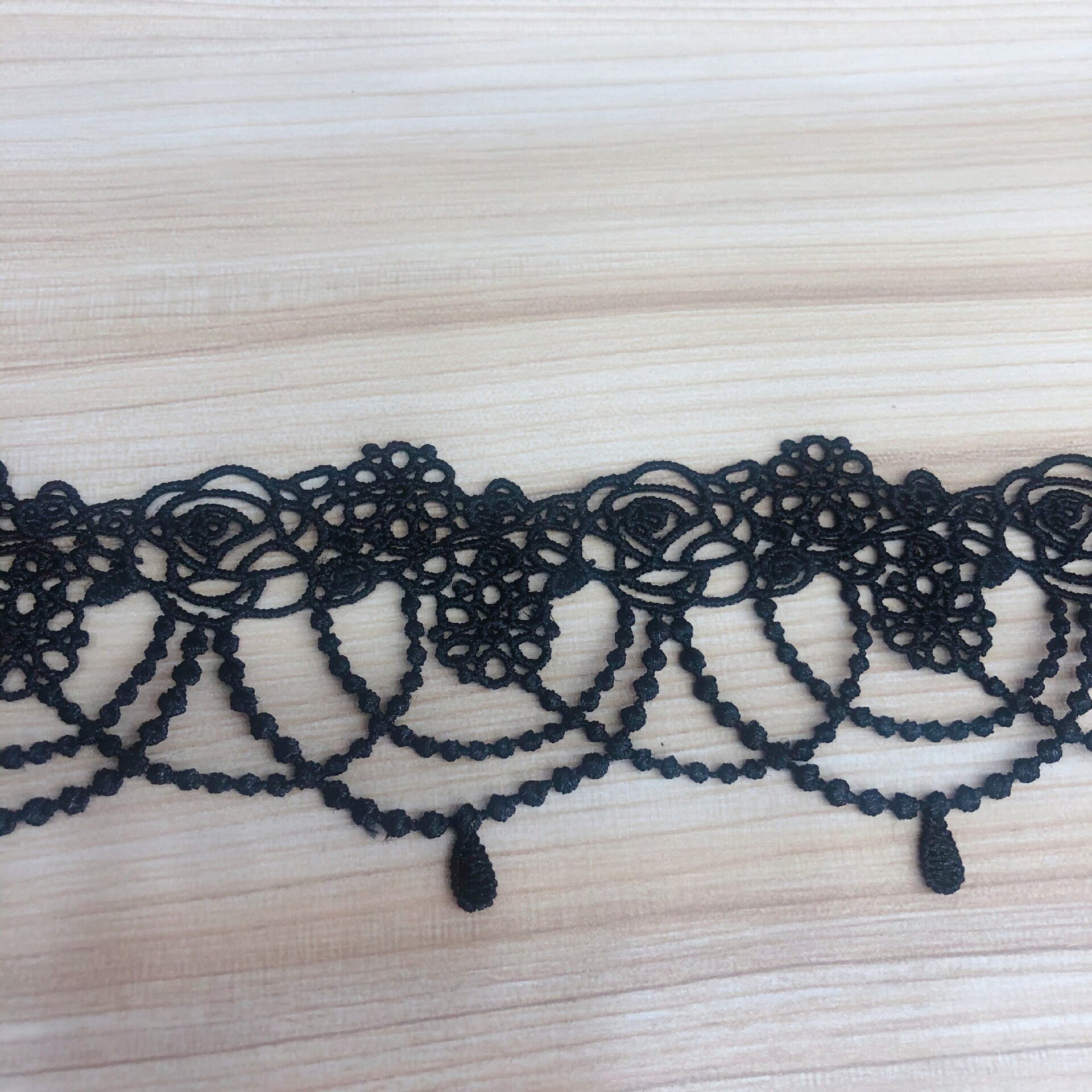 Gothic Art Deco Fine Delicate LACE TRIM Sewing Ribbon Craft Dress C35 ...