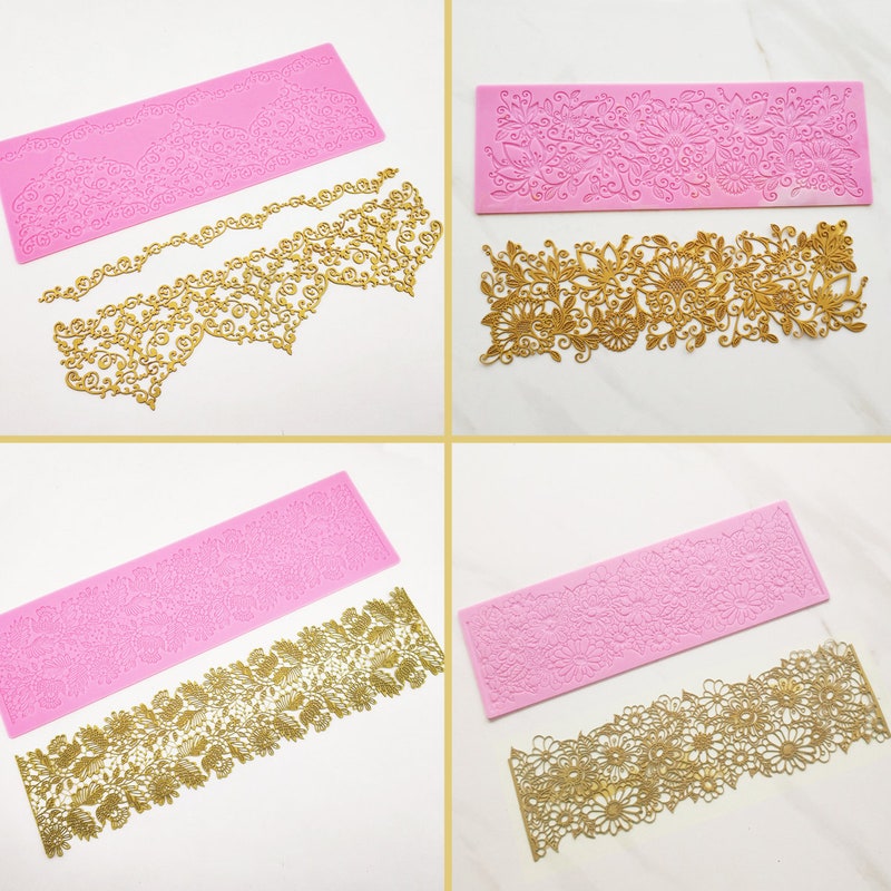 Silicone Lace Mats for Cakes - Etsy