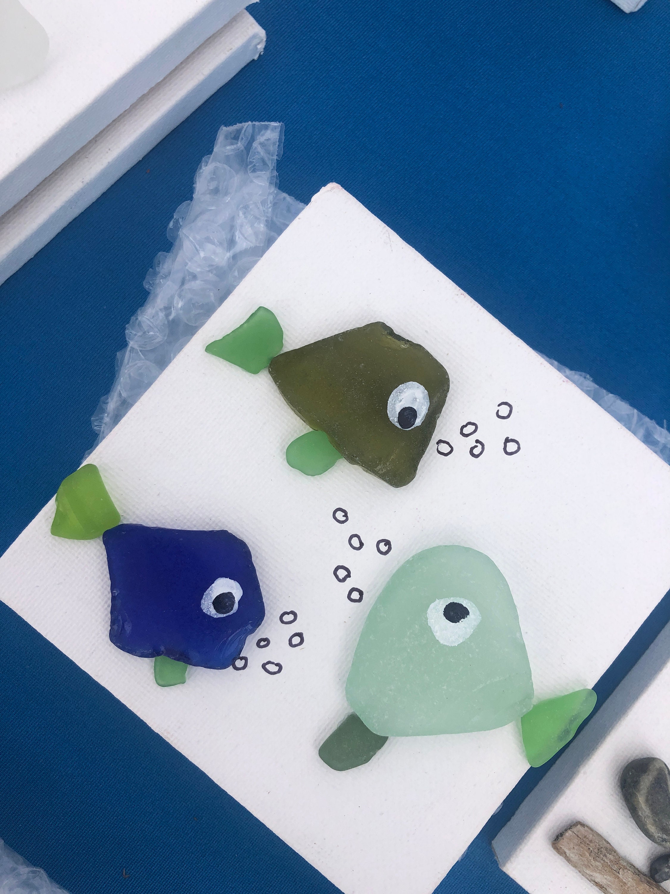 Sea Glass Fish - Etsy