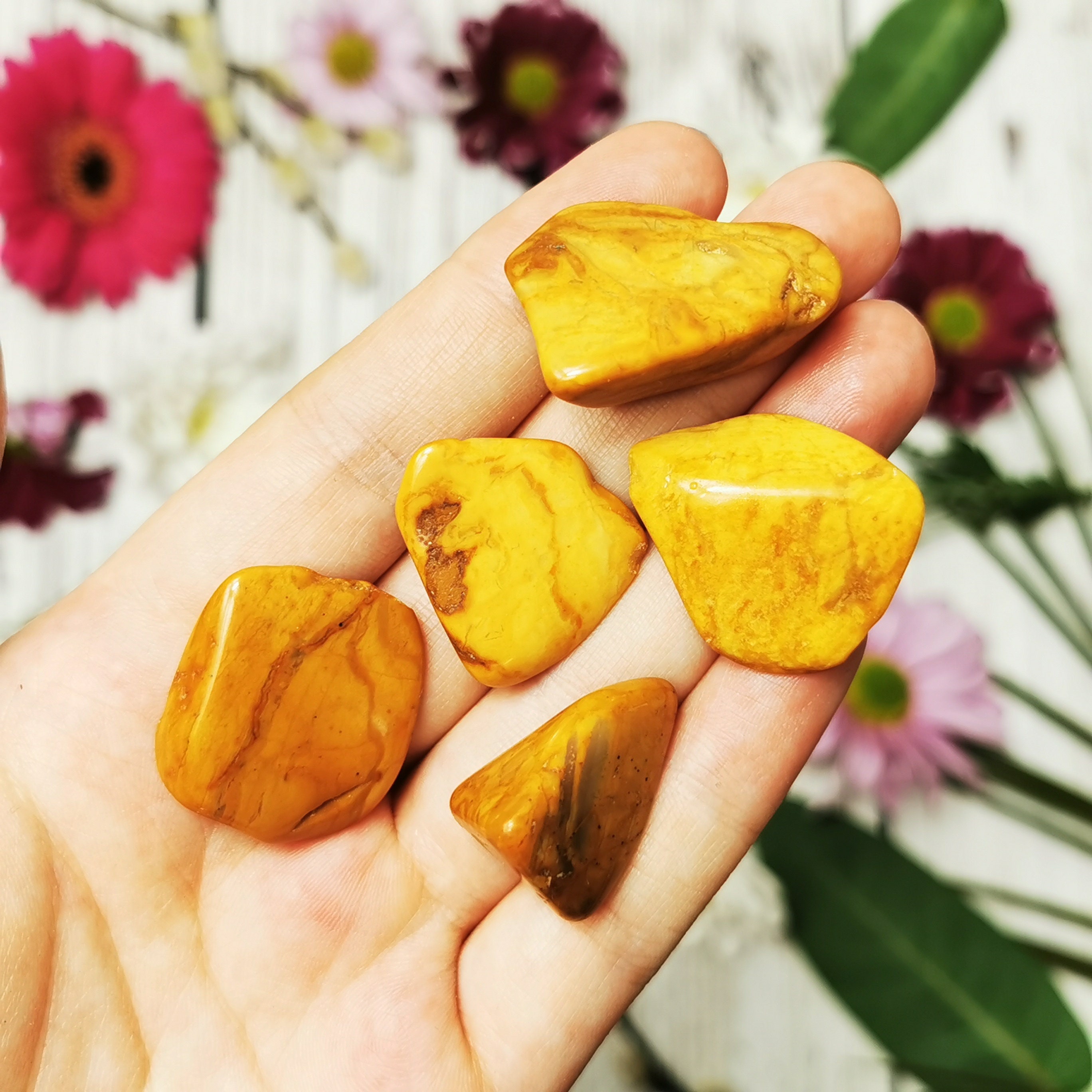 Yellow Jasper Crystals Jasper Crystal Healing Crystals - Etsy UK