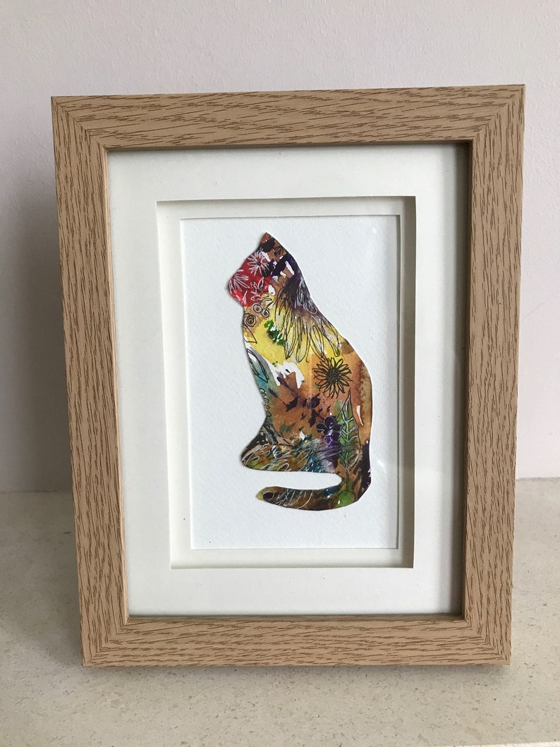 Decorative Cutout Cat - Etsy