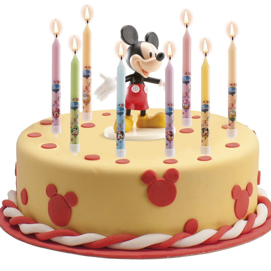 Mickey Mouse & Friends Candles Birthday - Etsy