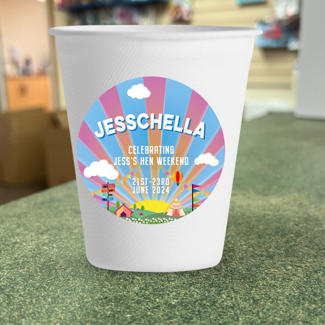 Personalised Festival Camp Stickers, Festival Stickers, Music Festival ...