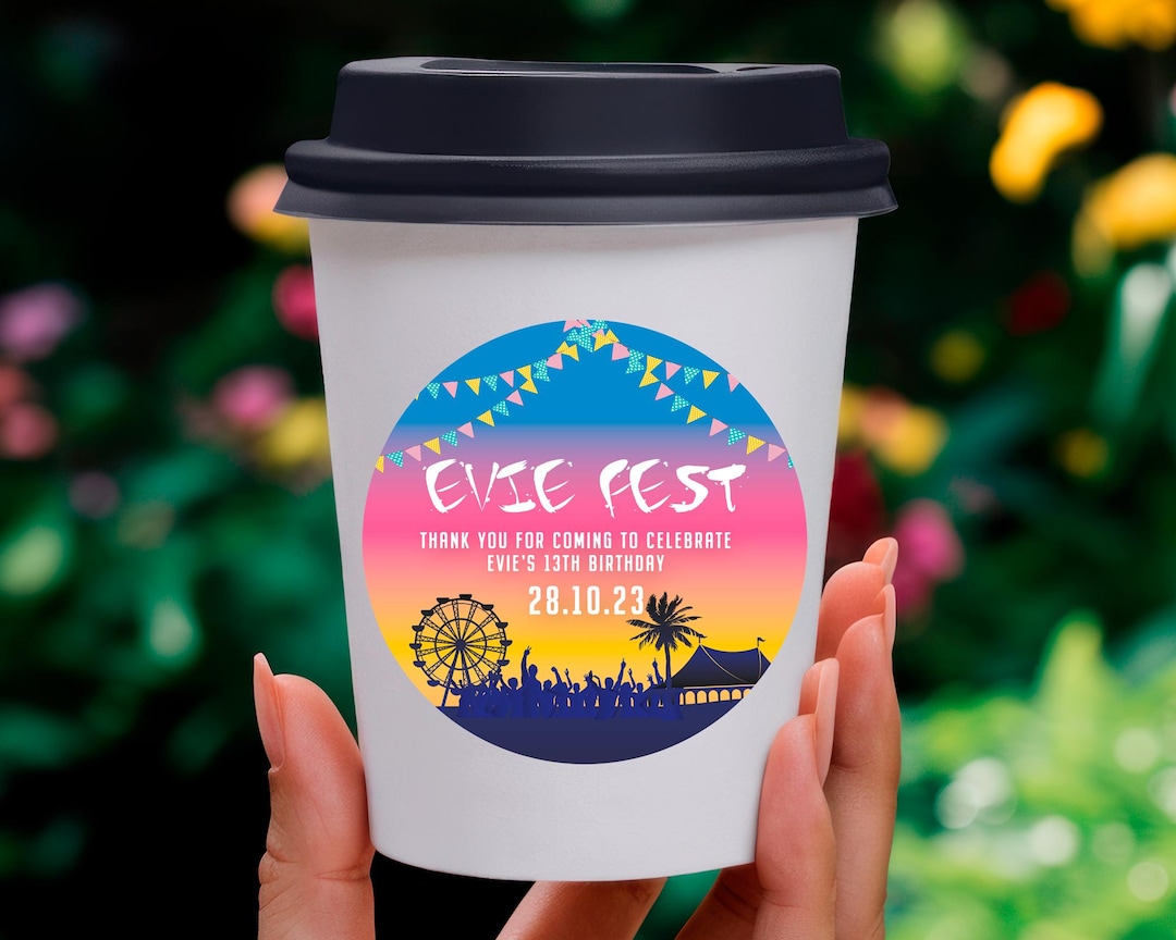 Personalised Festival Stickers, Festival Stickers, Music Festival ...