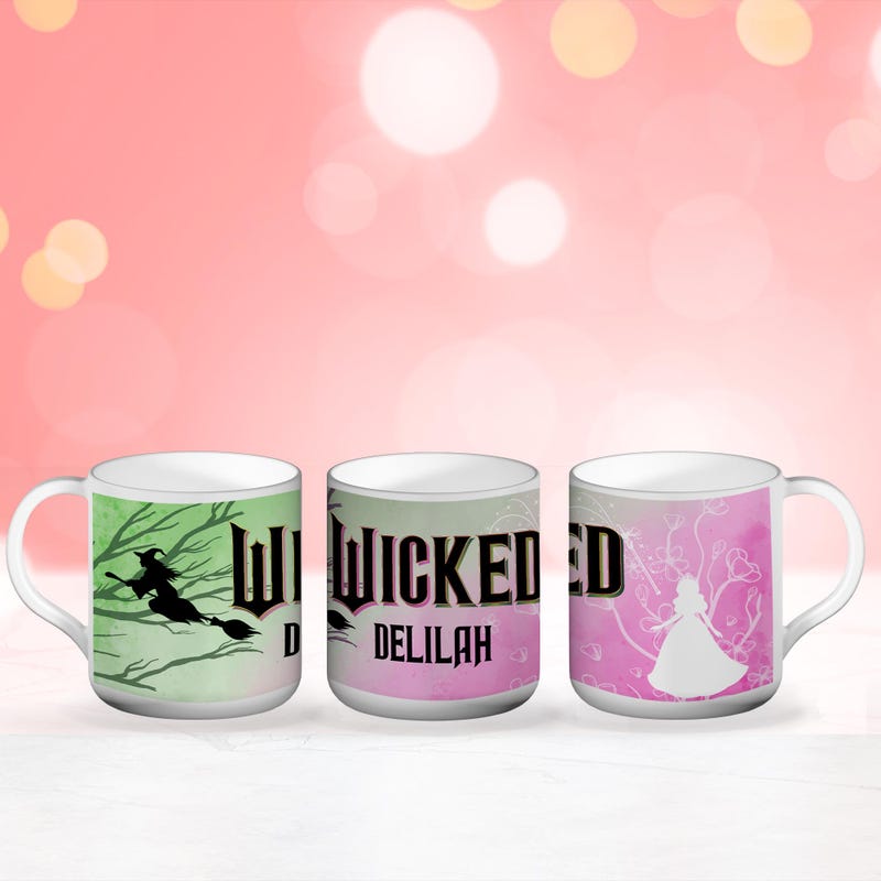 Personalised Wicked Mugs - Etsy UK