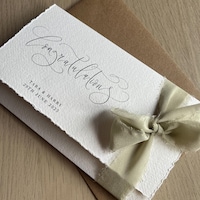 Minimalist Wedding Money Envelope Template: Editable DIY Design (canva ...
