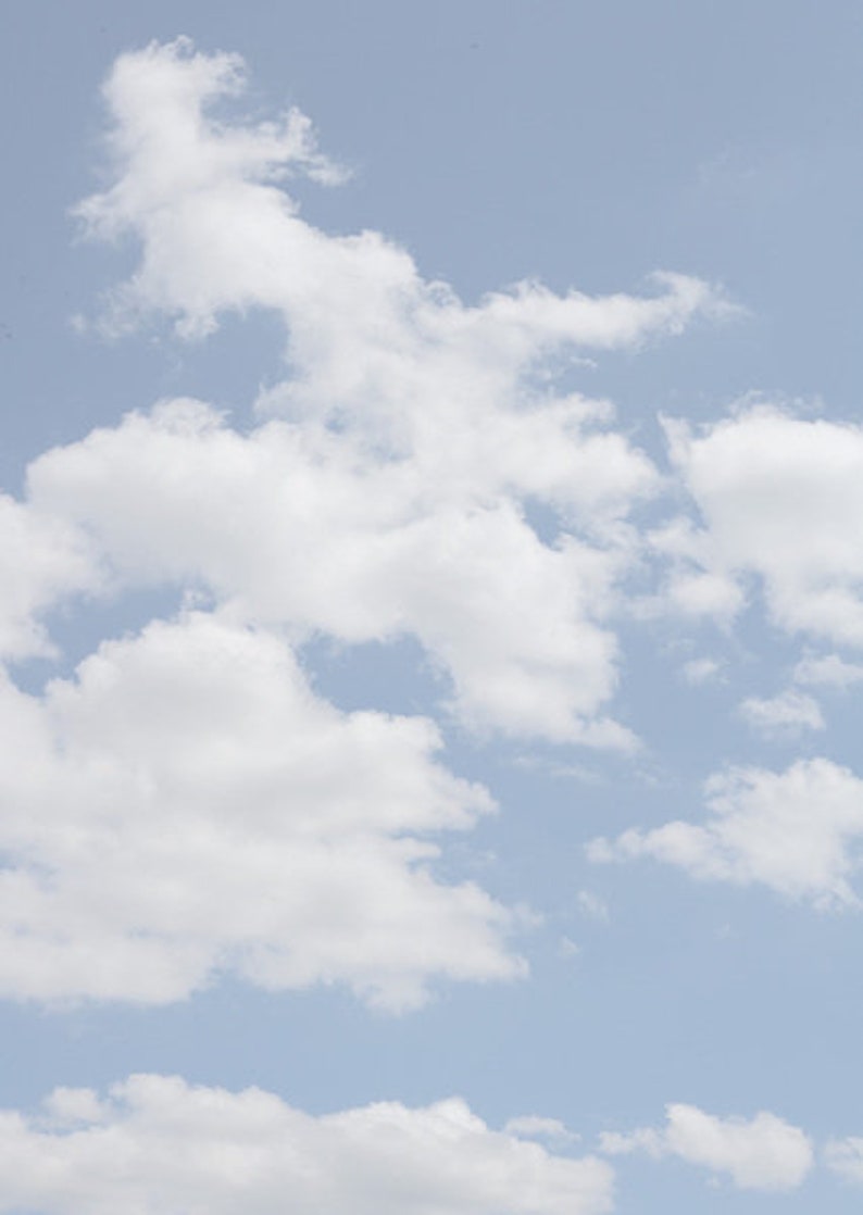 Stationery 20 Sheets DIN A4 Clouds Clouds Sky - Etsy