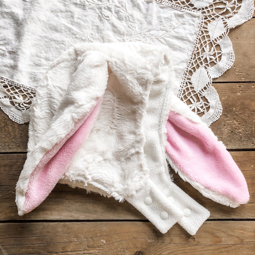 Rabbit Bunny Hood White Arctic Hare Winter Hat Baby Kid Animal Hat ...